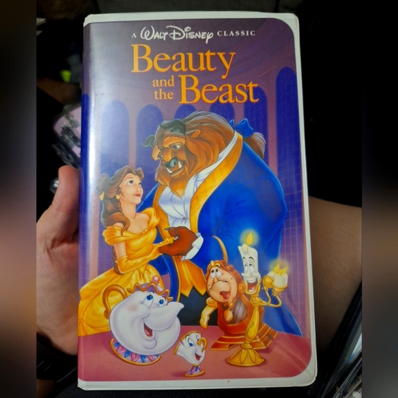 Walt Disney | Media | 992 Beauty And The Beast Walt Disney Rare Black ...